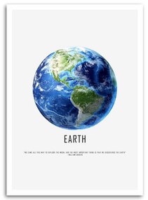 Gario Obraz na plátně Planeta Země Rozměry: 40 x 60 cm