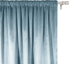 Závěs do dětského pokoje VELVET Zvolte barvu: Modrá, Zvolte rozměr: 140 x 280 cm (šířka x výška)