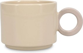 Béžový kameninový hrnek 280 ml Lou – ONA