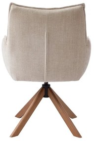 Designová otočná židle Callahan II len