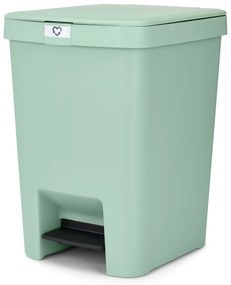 Brabantia Pedálový koš StepUp 25L světle zelený