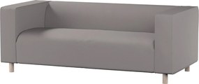 Potah na pohovku IKEA Klippan 2-místná barva béžová látka pletený vzor
