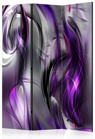 Paraván Purple Swirls Dekorhome 135x172 cm (3-dílný)