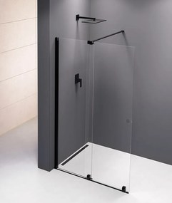 Polysan Polysan, MODULAR SHOWER zástěna s pojezdy 1200 mm, černá, MS5-120B