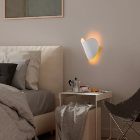 Bílé LED nástěnné svítidlo Heybe – Opviq lights