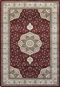 Berfin Dywany, Kusový koberec Anatolia 5328 B (Red), 200x400, červená, kancelář