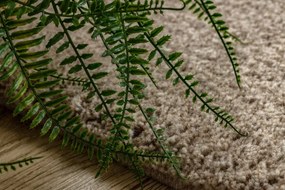 Koberec DUNE WOOL 497 01 TM621 béžový / hnědý