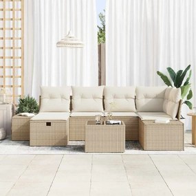 Set pohovek 7 ks polyratan 3360722
