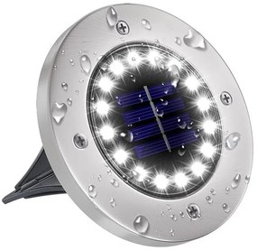 Bezdoteku LEDsolar 16Z venkovní světlo k zapíchnutí do země 1 ks, 16 LED, bezdrátové, iPRO, 1W, studená barva