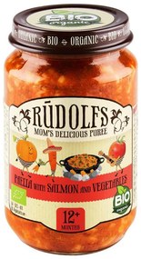 Rudolfs BIO Paella s lososem a zeleninou 190 g