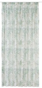 Zeleno-béžová záclona 300x260 cm Palmas – Mendola Fabrics