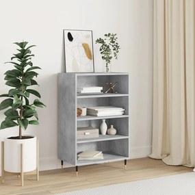 Skříň highboard betonově šedá 57 x 35 x 90 cm kompozitní dřevo