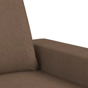 3dílná sedací souprava hnědá textil 3201893