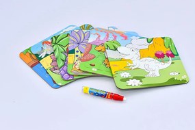Mac Toys Vybarvovací puzzle zvířata