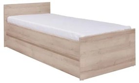 Jednolůžková postel 90 cm Cortez C 15 (dub sonoma) (s roštem). 1004888