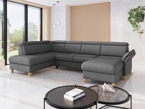 XXXLutz SEDACÍ SOUPRAVA, textil, tmavě šedá Sit & More - Sedací soupravy - 00014402579N