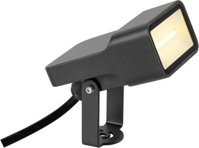 LA 1008479 SYNA WIDE svítidlo se zemním hrotem, 3000 K, 115°, IP65, hranaté, černé - BIG WHITE (SLV)