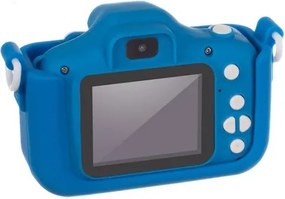 Digitální fotoaparát pro děti Full HD s 32GB kartou – modrý