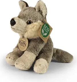 RAPPA Plyšový vlk 13 cm / ECO-FRIENDLY / od 0 měsíců