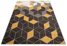 Kusový koberec Brevis hnědo žlutý 180x260cm