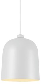 OnaDnes -20% Nordlux Bílé kovové závěsné světlo Angle 20,6 cm