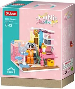 Sluban Girls Dream Mini Handcraft M38-B1016D Ložnice / LEGO - kompatib