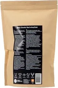 Grill Fanatics Red Wine/Dub dřevěné kousky BBQ 500g