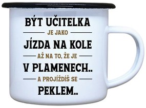 Super plecháček Vtipný plecháček Být učitelka Objem: 460 ml