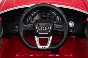 Eljet Dětské elektrické auto Audi Q8 červená / 70W / Rychlost: 3-7 km-
