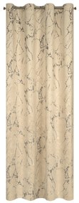 ZATEMŇOVACÍ ZÁVĚS NA KROUŽCÍCH WERA 140X250 CM CAPPUCCINO