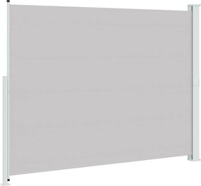 Zatahovací boční markýza 220 x 314 cm šedá 313425