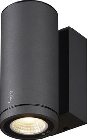 LA 1003422 ENOLA ROUND S single Outdoor, nástěnné LED svítidlo, antracitové - BIG WHITE (SLV)