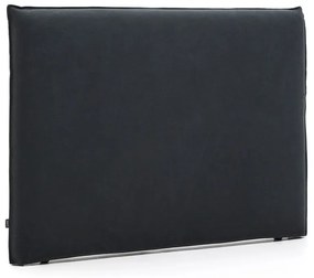 Antracitové čalouněné čelo postele 180x118 cm Jaira – Kave Home