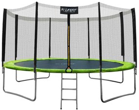 Trampolína LIFEFIT® 14' / 424cm vč.sítě a schůdků Průměr trampolíny: 424cm