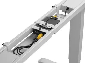 Equip elektrický sedací-stojací stolní rám šedá / Stolní rám / 2 motor