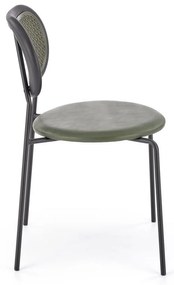 Jídelní židle Ortiz, zelená