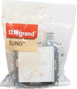 Legrand SUNO vypínač č.6 schodišťový bílý 721106