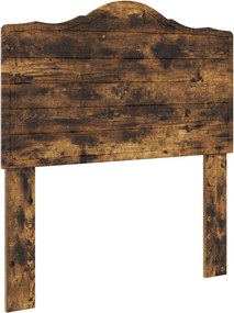 Rám postele se zásuvkou Uzený Dub 90 x 200 cm Inženýrské dřevo 3413454