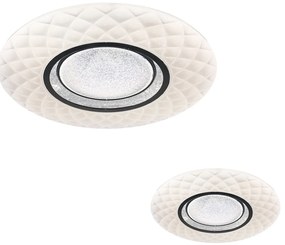 Stropní LED svítidlo Tokyo, 1x LED 48w, 3000-6000k, w/ch, s ovladačem