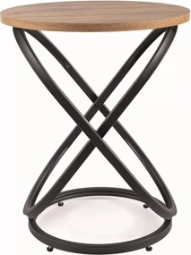 Konferenční stolek EOS II dub artisan/černý mat