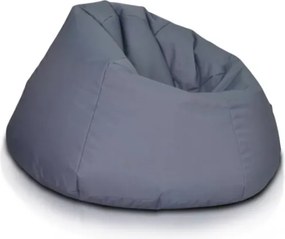 Sedací vak koule Maxi polyester TiaHome - šedá