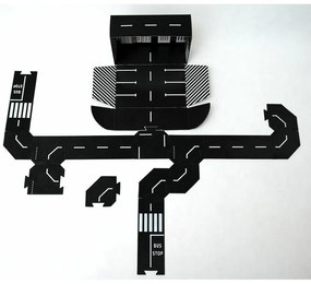 Toddleroad 2003 město 14 silikonových dílů