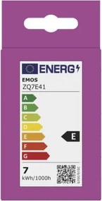 Emos lighting LED žárovka Classic R63 / E27 / 7 W  (60 W) / 806 lm / teplá bílá 1525733294