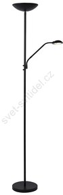 Lucide Lucide 19791/24/30 - LED Stojací lampa ZENITH LED/20W/230V + LED/4W LC2461