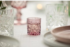 Lyngby Glas Sklenice na panáka Sorrento 4 cl (4 ks) Pink