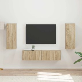 Sestava TV skříněk 2 ks Sonoma dub Kompozitní dřevo 3408972