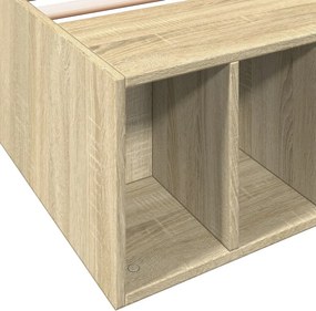 Rám postele dub sonoma 90 x 190 cm kompozitní dřevo 3280617