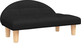 Pelíšek pro psy černý 70 x 52 x 30 cm textil 171937