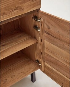 Komoda z masivu akácie v přírodní barvě 100x155x40,5 cm Uxue – Kave Home