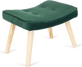 Křeslo Hatren Velvet, zelená